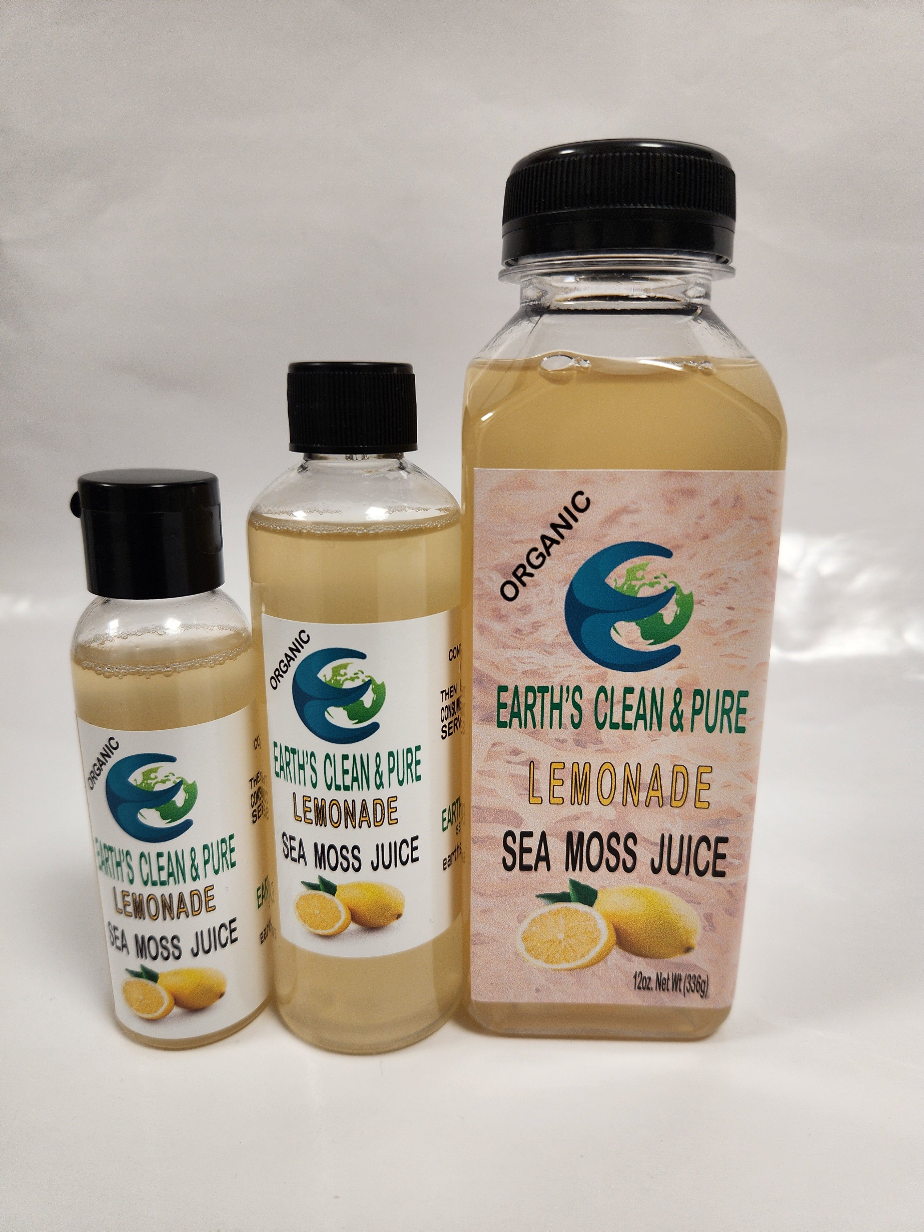 Lemonade Sea Moss Juice – 🌍 EARTH'S CLEAN AND PURE 🌍